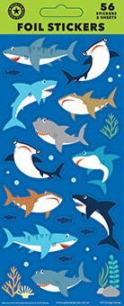 Buy Sticker Sheet SHARKS 56 Stickers 2 sheets Brisbane, Logan, Gold Coast, Sydney, Melbourne ...