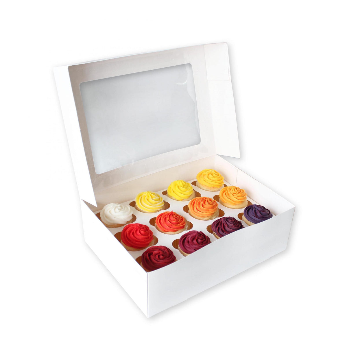 Buy 12 CAVITY CUPCAKE BOX + INSERT 13x10x 4 mm 1 pcs