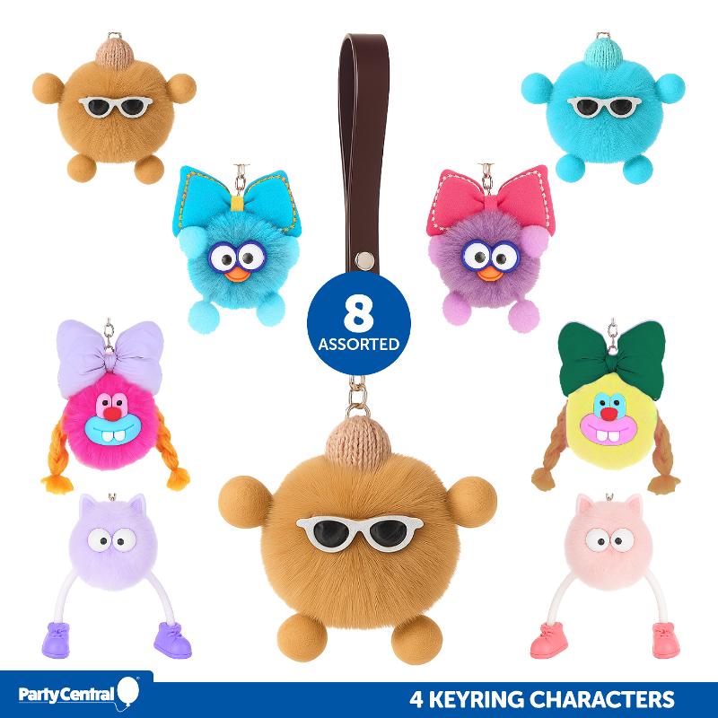 Buy Furry Keychain 8 Assorted Designs 1pc Brisbane, Logan, Gold Coast ...