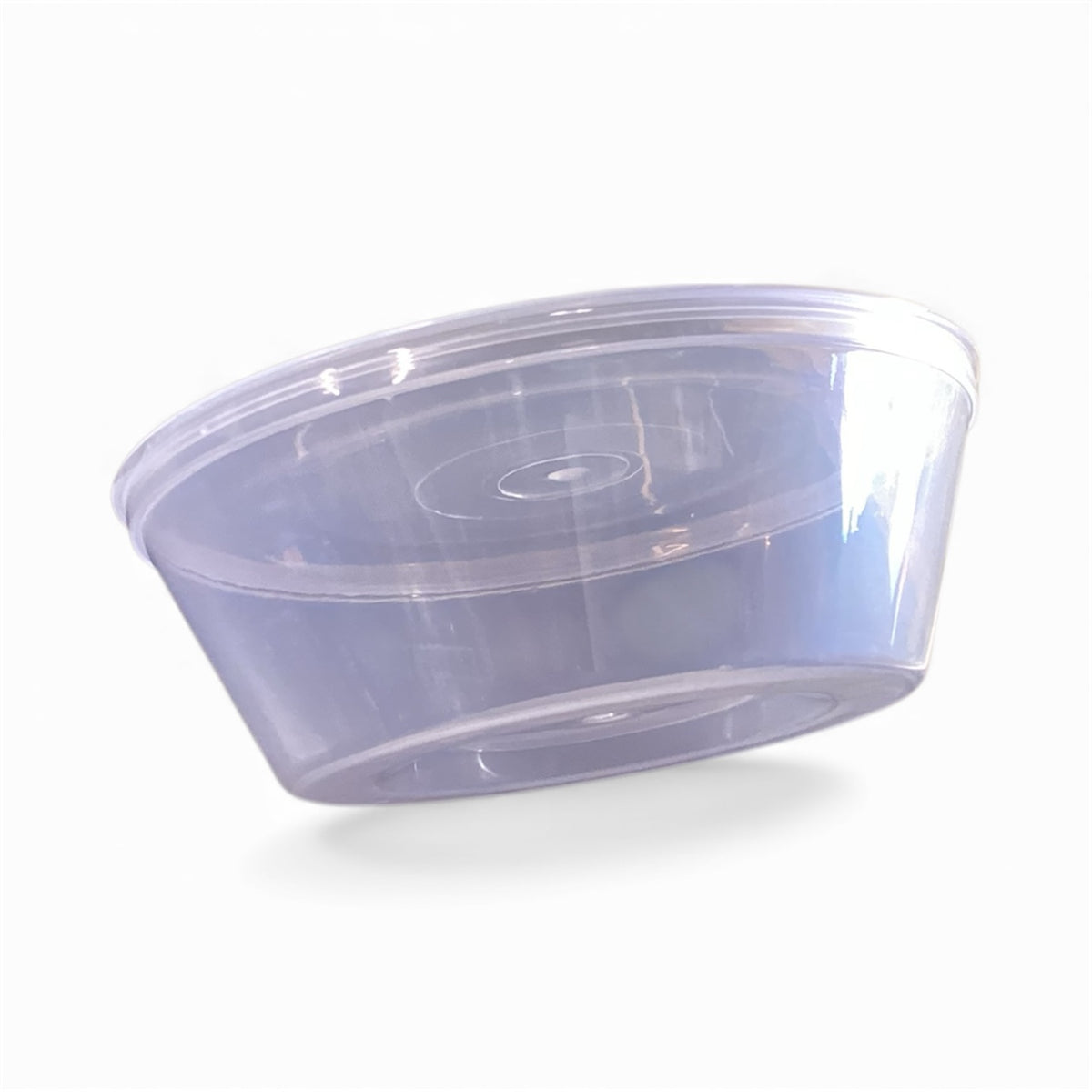 Buy 6oz round container with hinge lid 50 pcs 170ml Brisbane, Logan ...