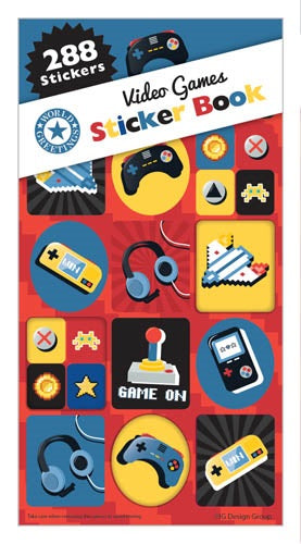 Buy Video Games Sticker book 288 stickers Brisbane, Logan, Gold Coast ...