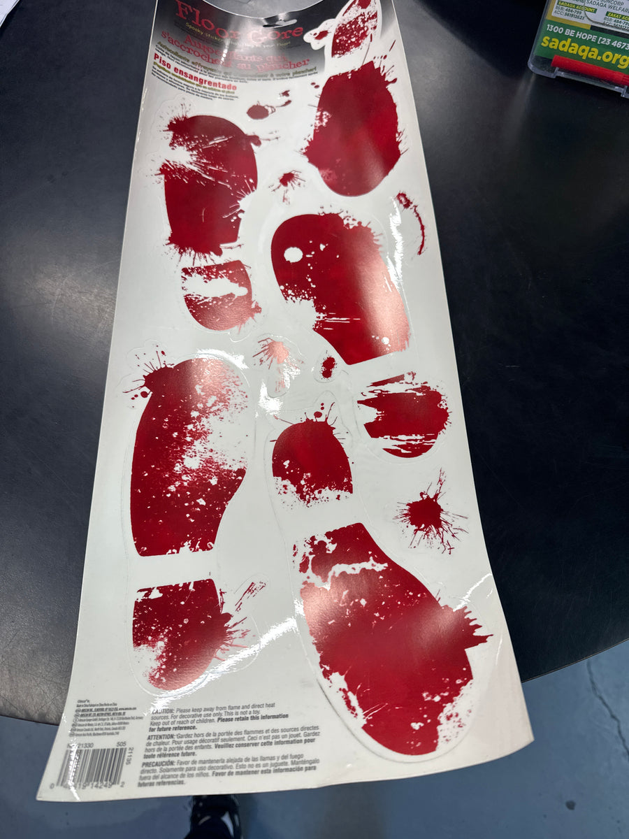 Buy Floor gore spooky stickers Brisbane, Logan, Gold Coast, Sydney ...