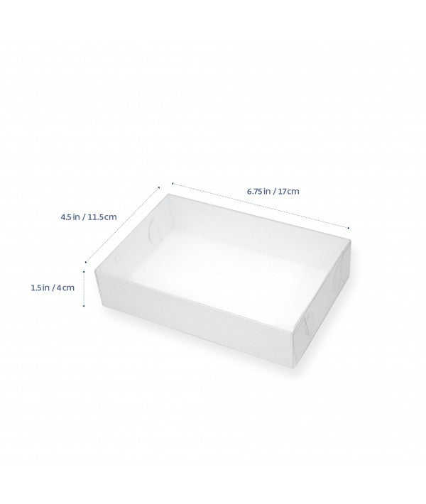 Buy CLEAR LID 2 BISCUIT BOX RECTANGLE 6.74x4.5x1.5(H)in Brisbane, Logan ...