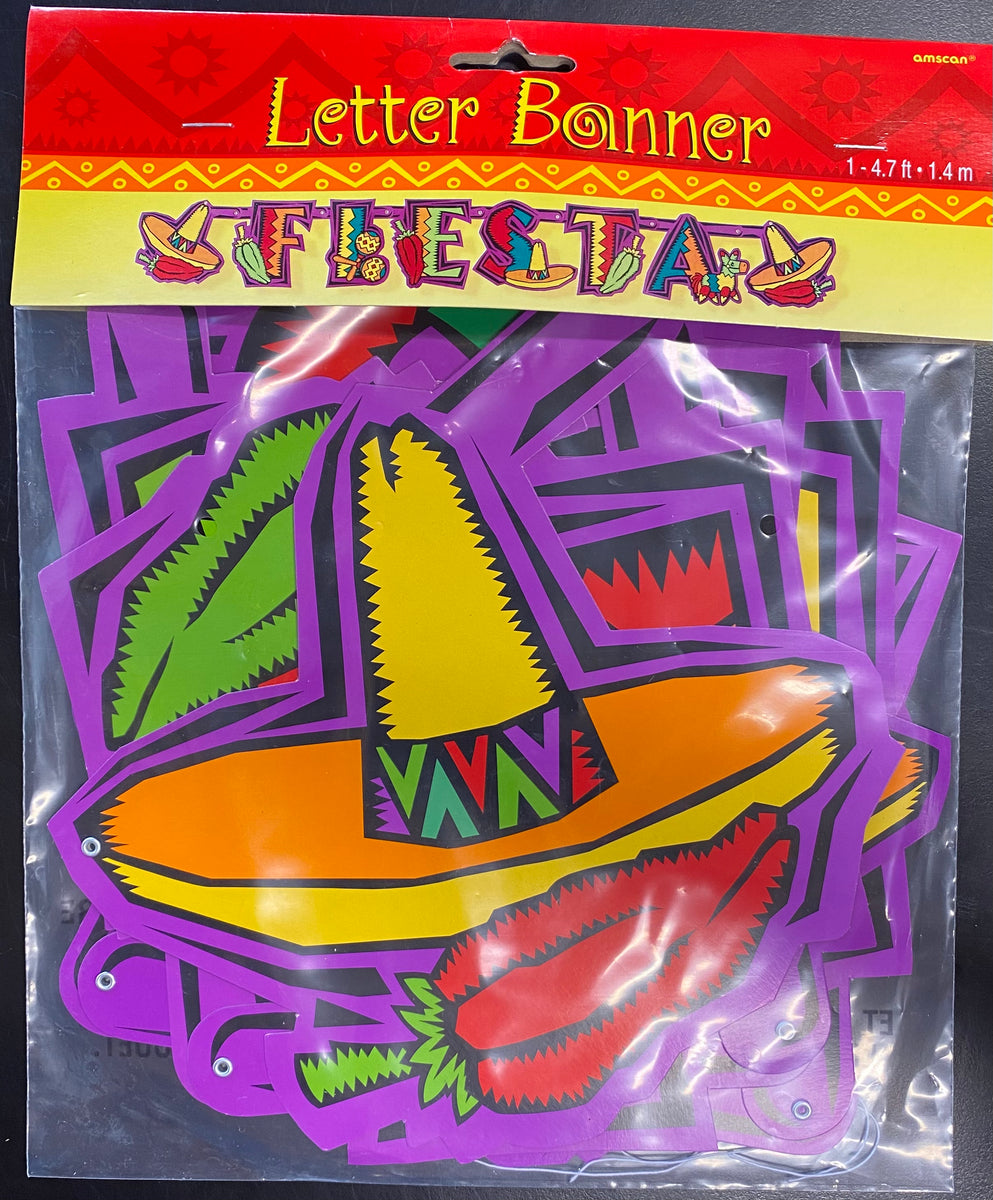 Buy Fiesta Letter Banner 1.4m 1pc Brisbane, Logan, Gold Coast, Sydney ...