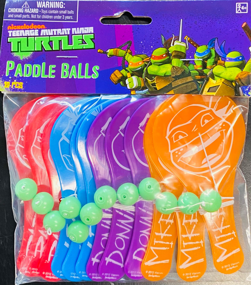 Buy Ninja Turtles Paddle Balls 12pk Brisbane, Logan, Gold Coast, Sydney ...