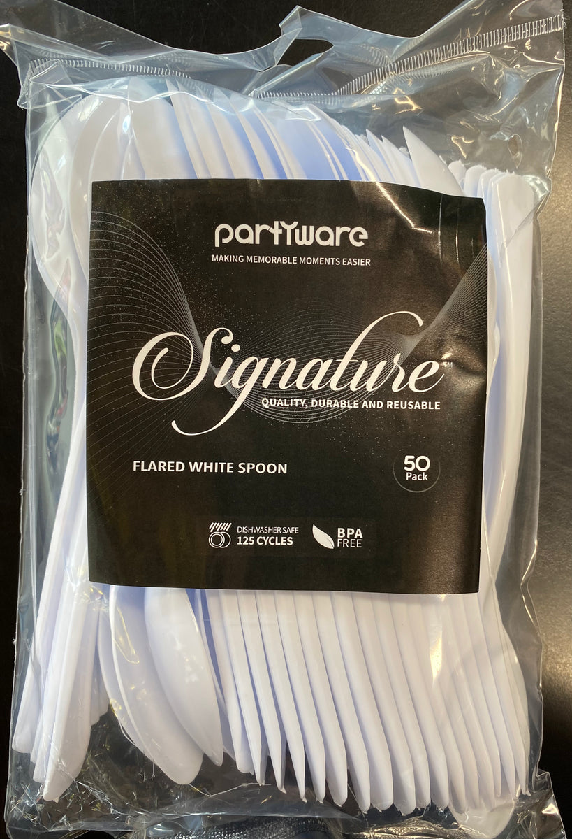 Buy White Flair Spoon 50pk Brisbane, Logan, Gold Coast, Sydney ...