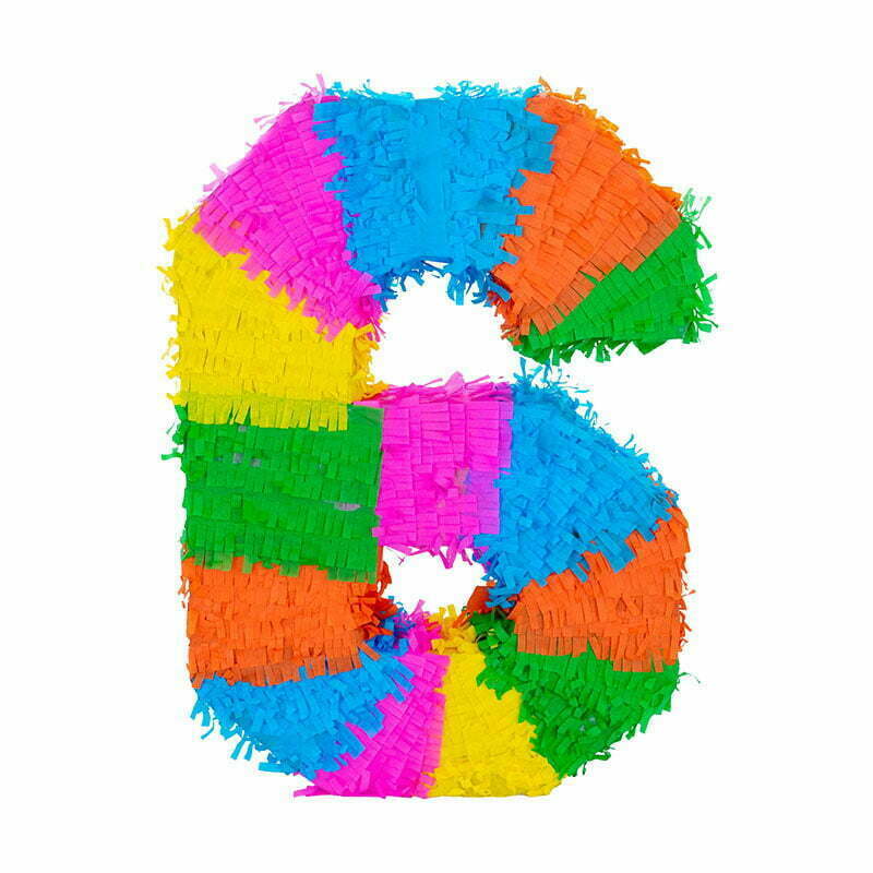 Buy Pinata Number 6 Multicolour Brisbane, Logan, Gold Coast, Sydney ...