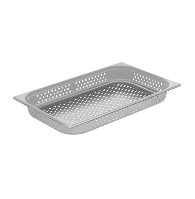 Buy Anti-Jam Steam Pan Perforated 1/1 Size 530x325x65mm / 8.8Lt ...