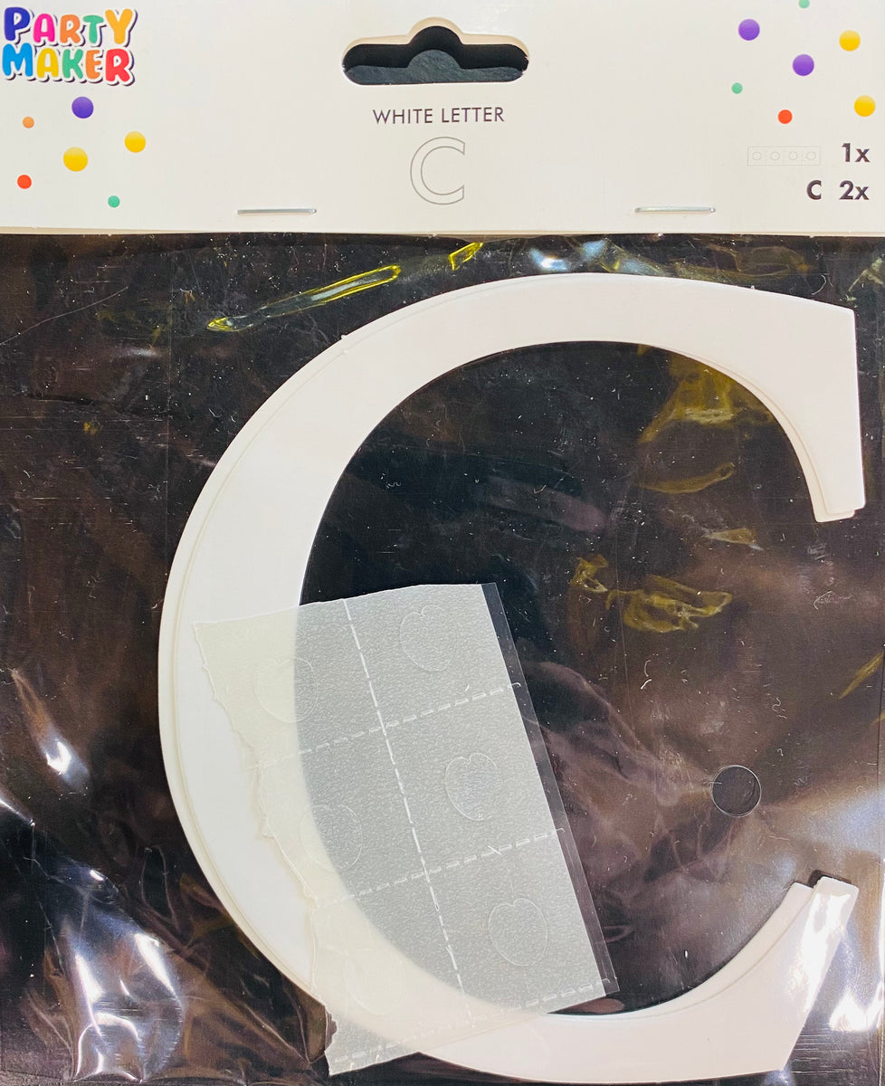 Buy White Letters -C Brisbane, Logan, Gold Coast, Sydney, Melbourne ...